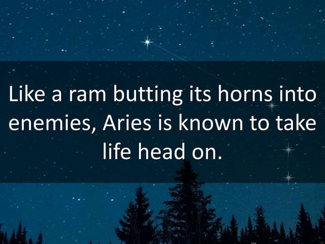 Facts About Aries | PPTX | Astrology | Religion & Spirituality
