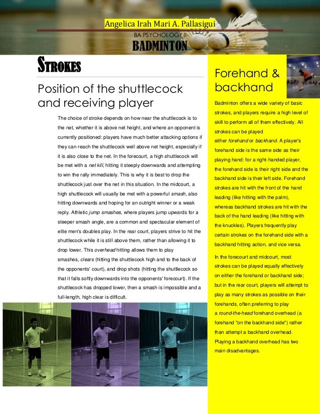 Facts about badminton