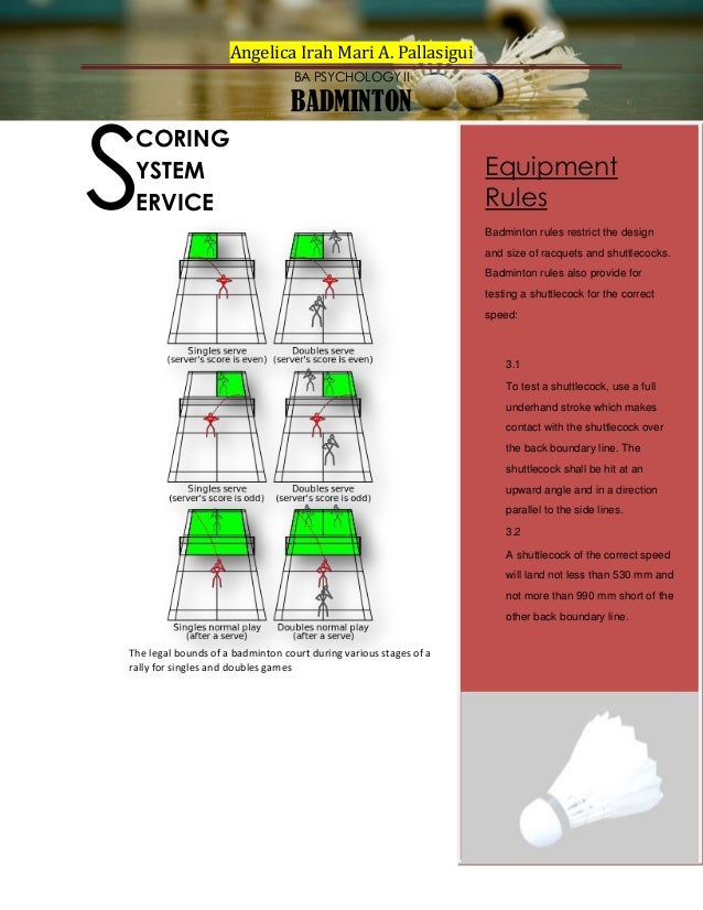Facts about badminton
