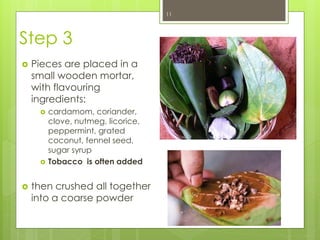 Facts about the Dangers of Betel Nut Chewing | PDF