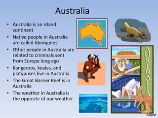 FACTS ABOUT SEVEN CONTINENTS | PPTX