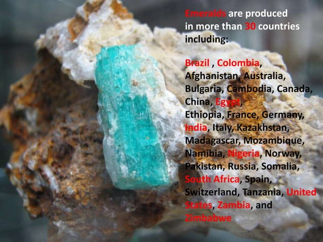 Interesting Facts about Emeralds | PPTX