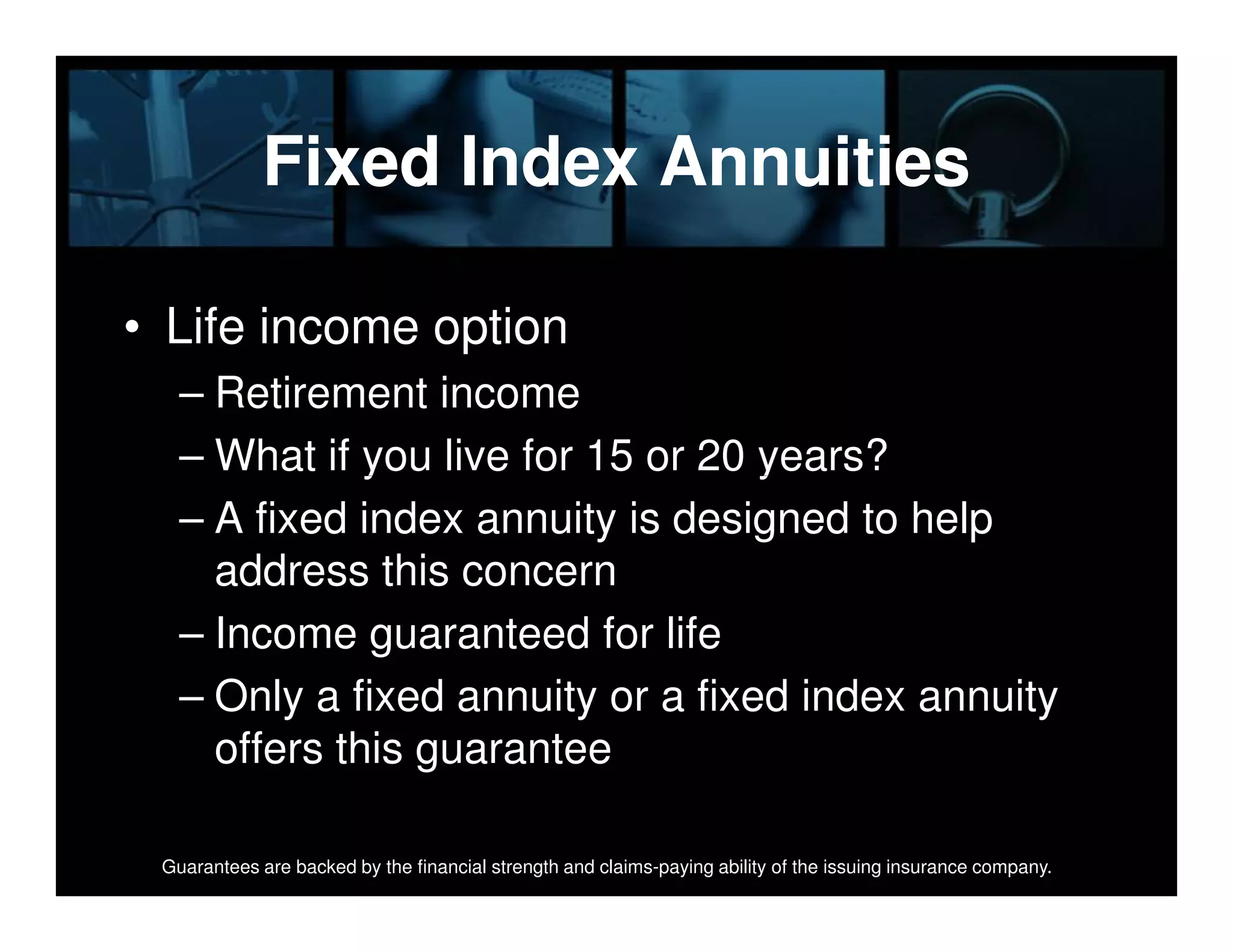 Facts About Fixed Index Annuities | PDF