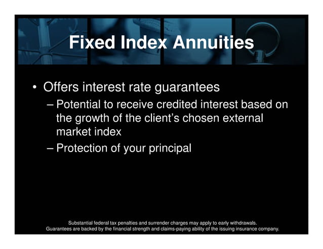 Facts About Fixed Index Annuities | PDF