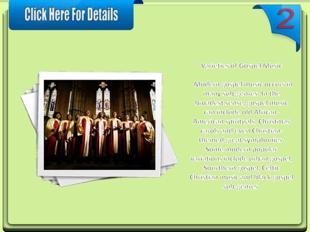 Facts About Gospel Music | PPSX