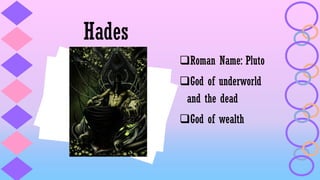 Facts about greek gods and goddesses | PPT
