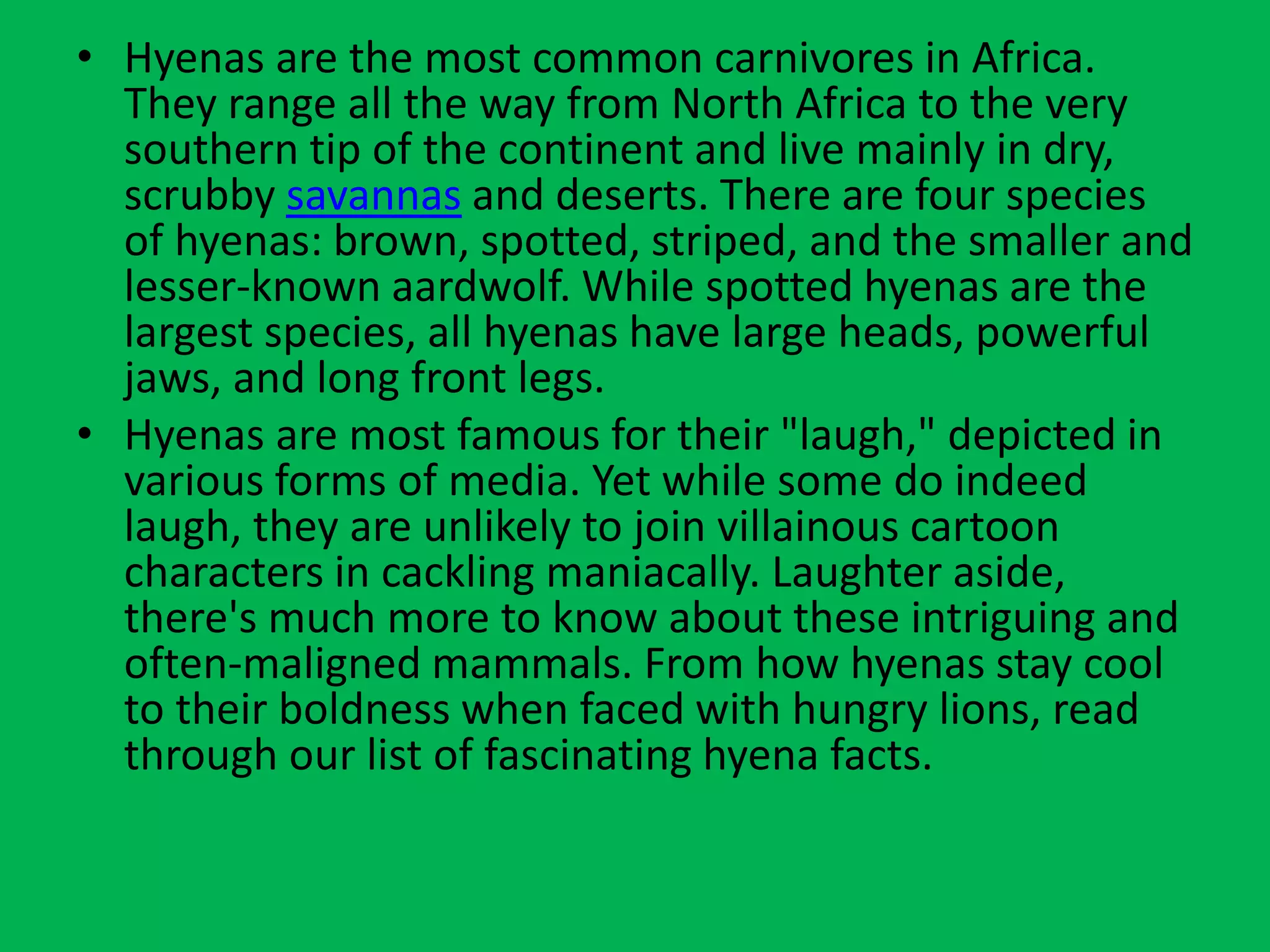 Facts about Hyenas.pptx