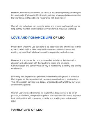 FACTS ABOUT LEO ZODIAC SIGN - ALL ABOUT LEO ZODIAC SIGN | PDF
