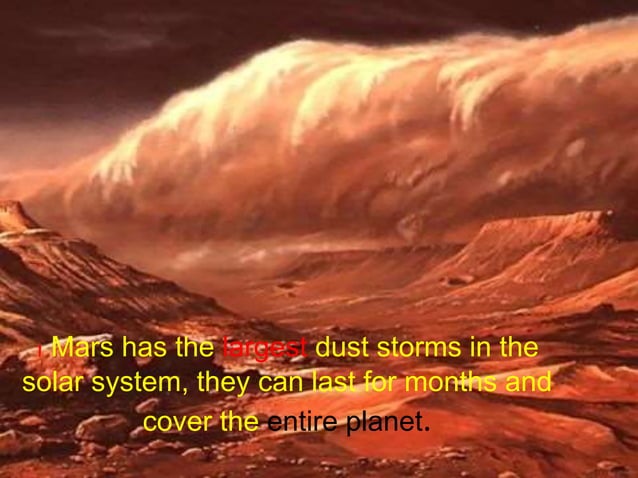 Interesting facts about Mars | PPTX | Space and Astronomy | Science