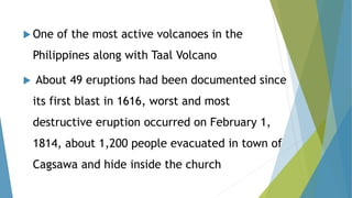 Facts about mayon volcano | PPTX