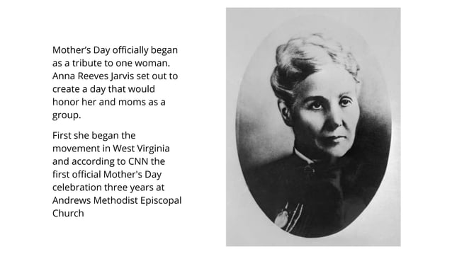 Facts about mother's day origin | PPT