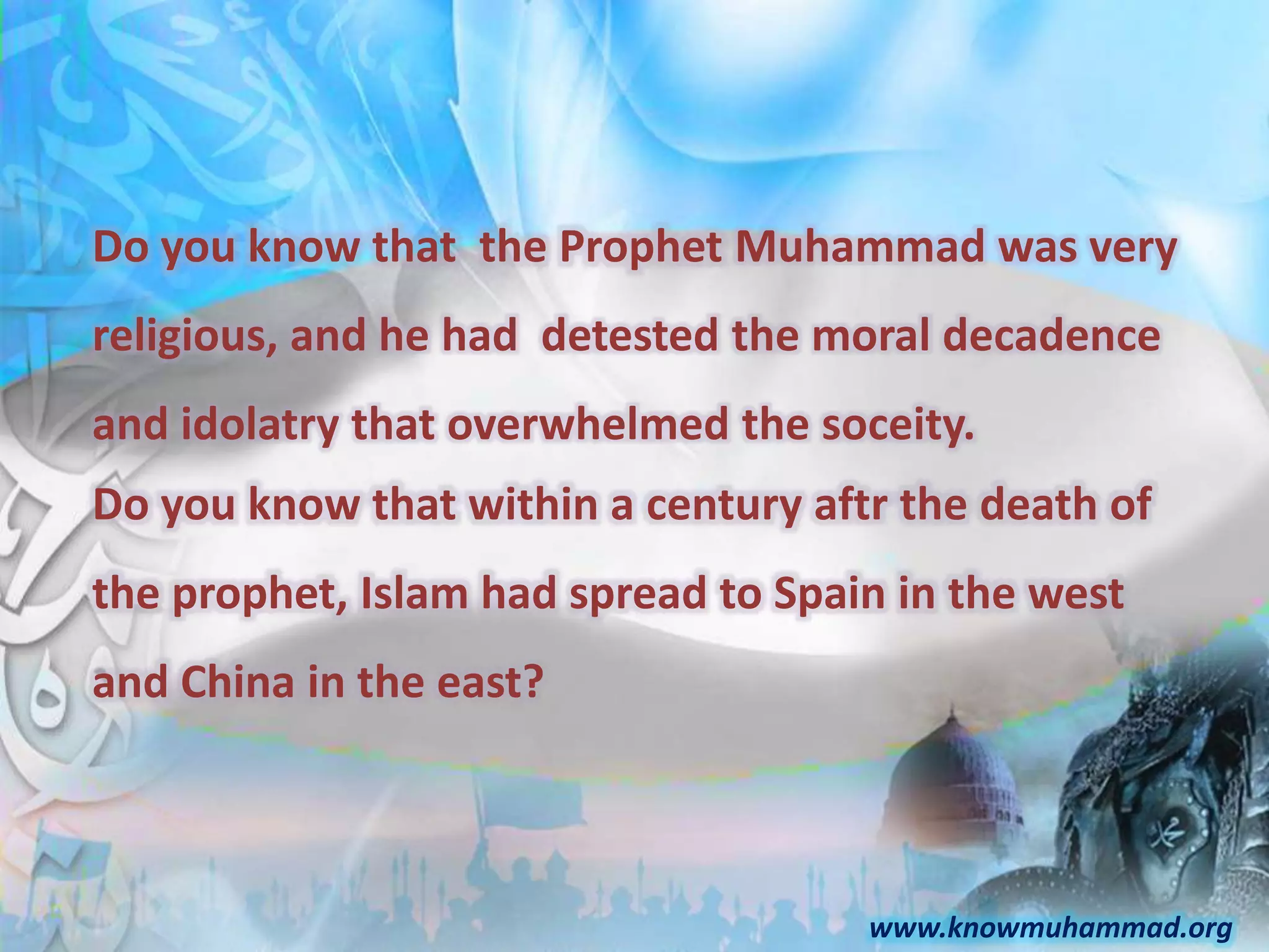 Facts about muhammad and mecca | PPT