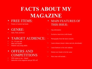 Facts About My Magazine | PPT