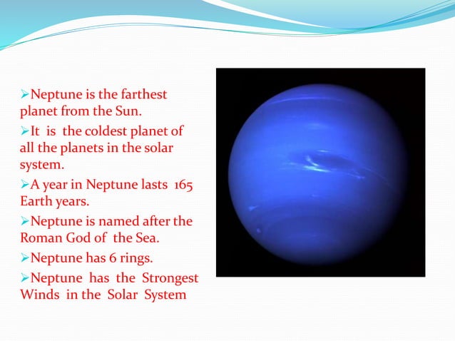 FACTS ABOUT NEPTUNE.pptx | Space and Astronomy | Science