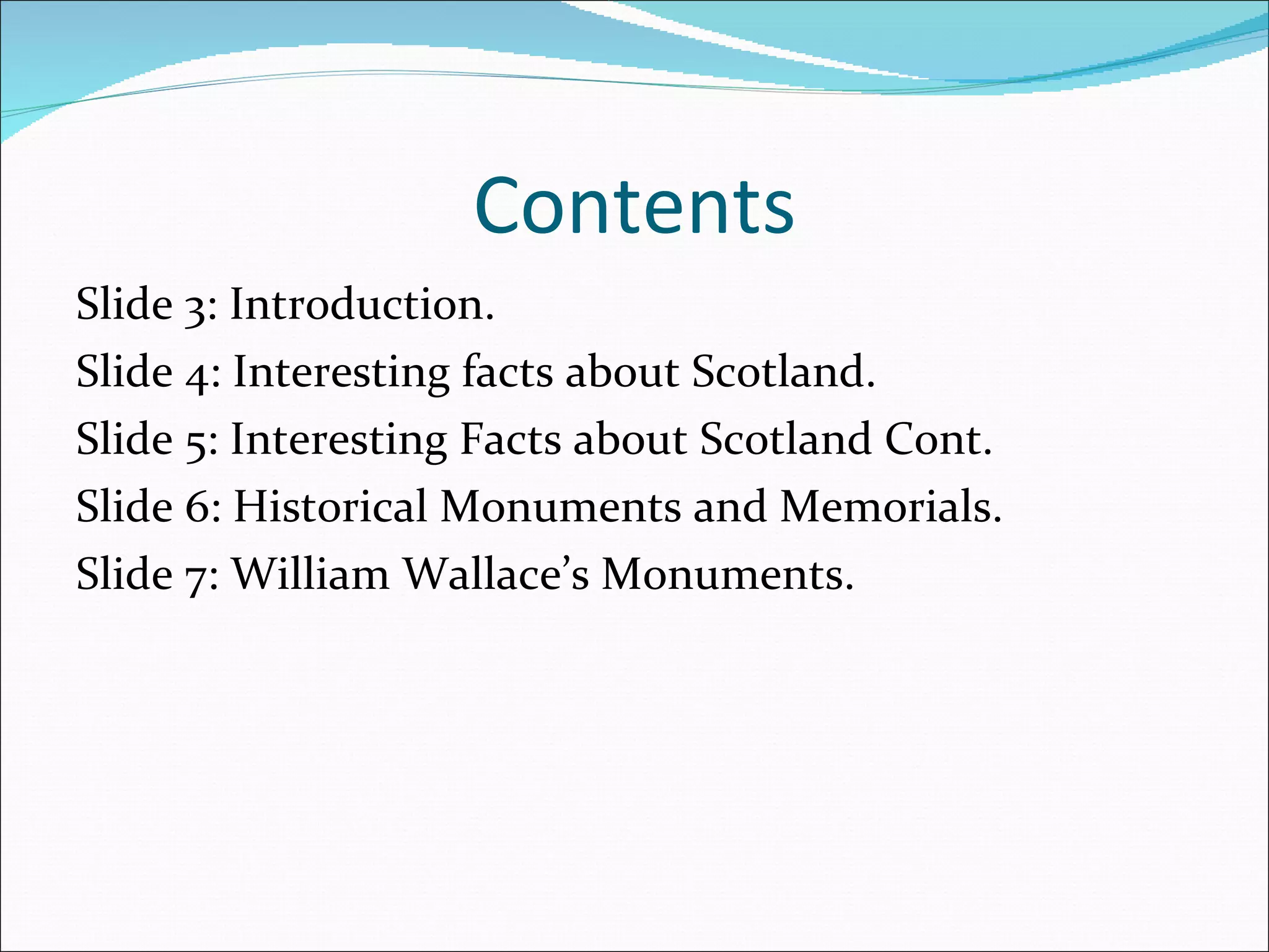 Facts about scotland[1] | PPT | Europe Travel | Travel Locations