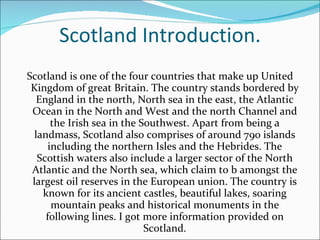 Facts about scotland[1] | PPT | Europe Travel | Travel Locations