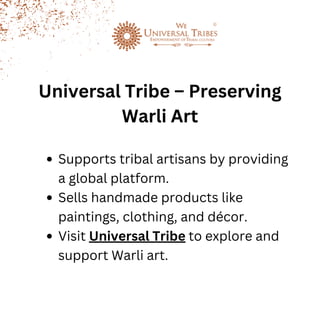 Facts About Warli Art - Universal Tribe (PDF) | PDF