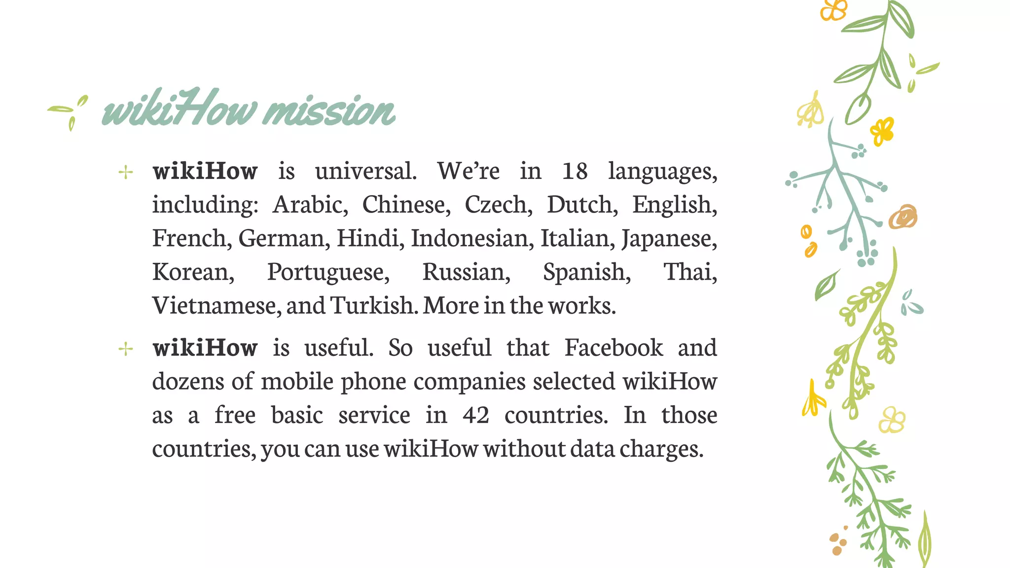 Facts about wikihow | PPT