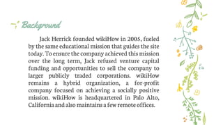 Facts about wikihow | PPT