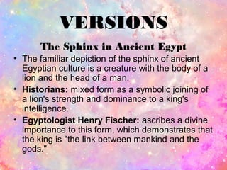 Facts and details: Sphinx of Giza | PPT