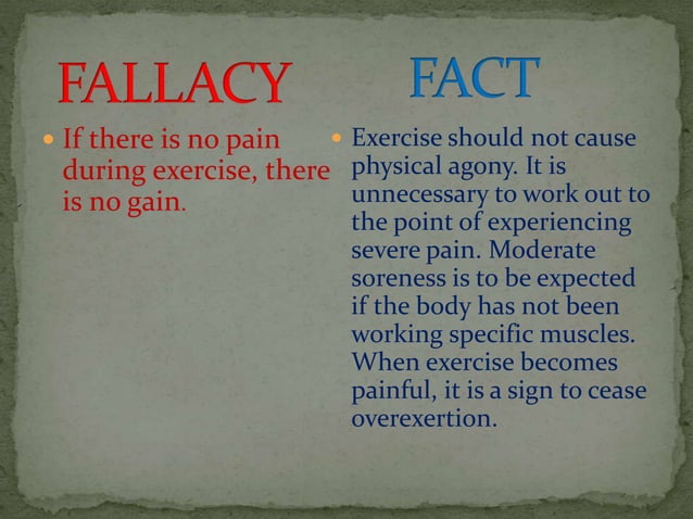 Facts and fallacies | PPTX