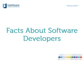 21 Compelling Software Development Facts & Figures: Software Stats | PPT