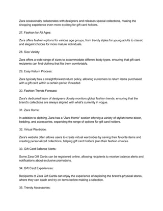 facts and information about Zara Gift Cards.pdf