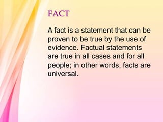 FACTS AND OPINION.pptx