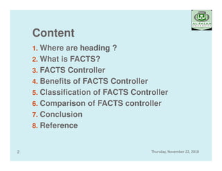 FACTS Devices and Recent Trends | PDF