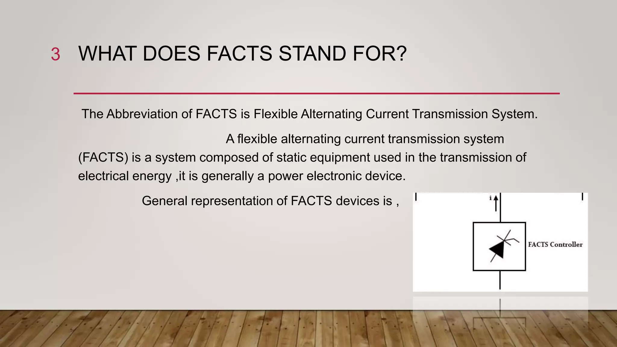 Facts devices | PPTX