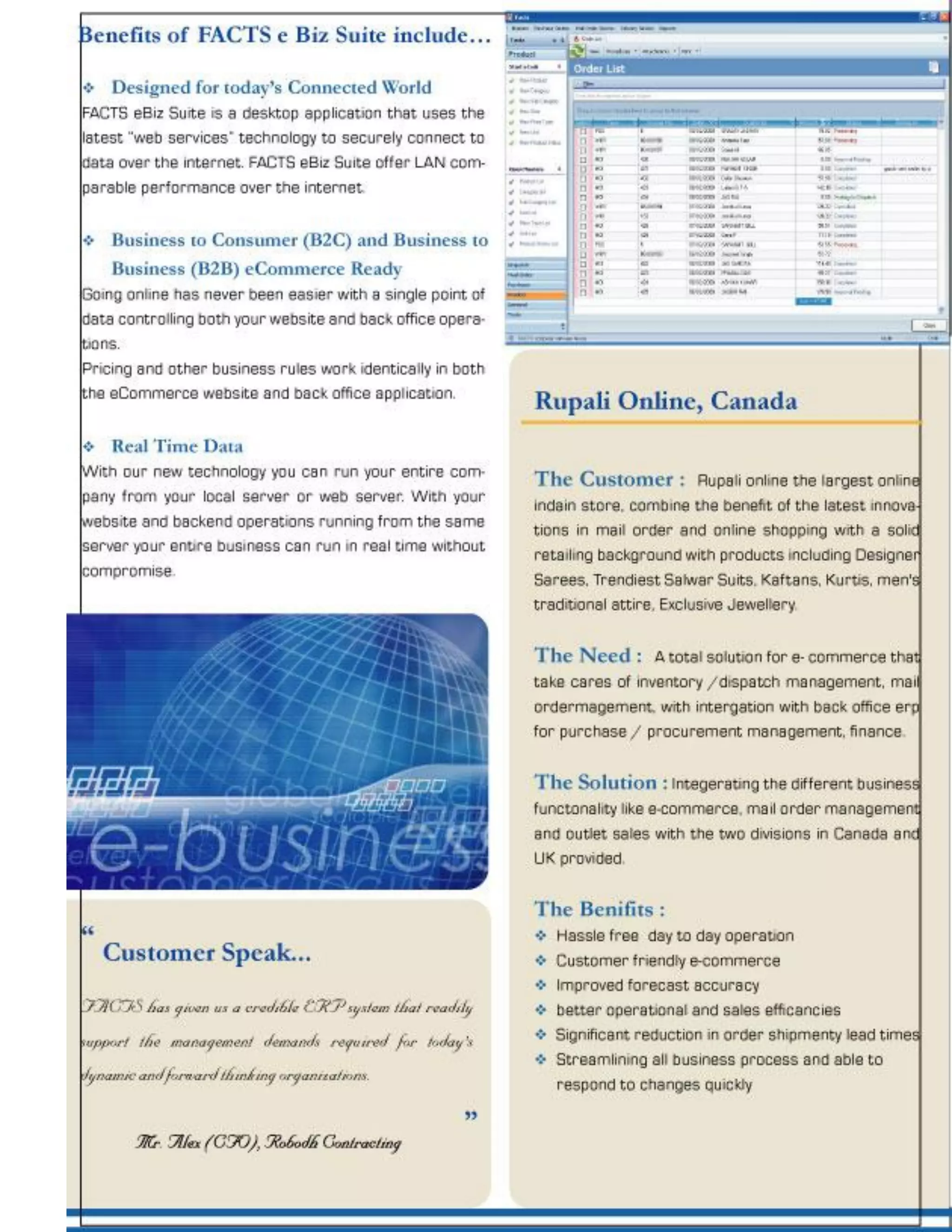 Facts erp | PDF | Business | Business and Finance