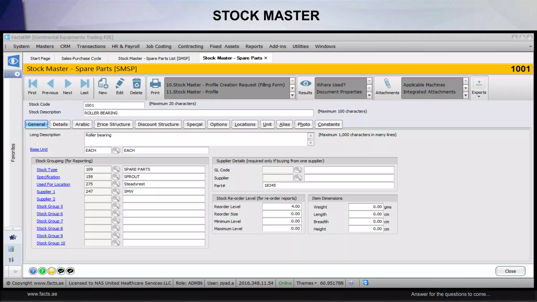 Facts erp best erp software dubai | PPT