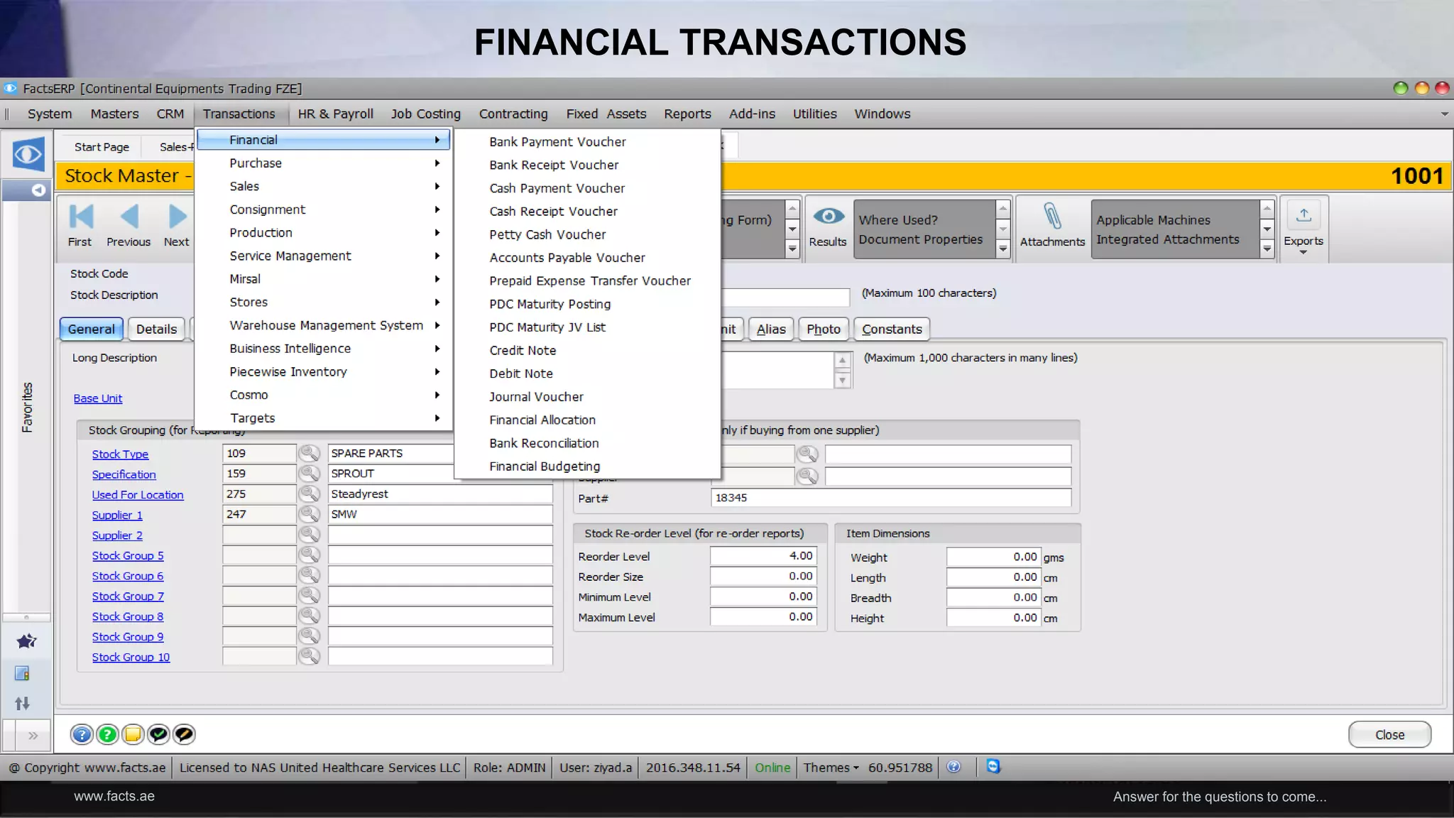 Facts erp best erp software dubai | PPT