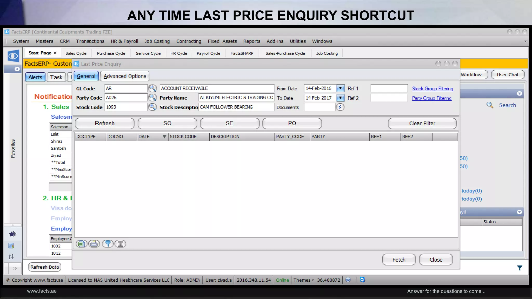 Facts erp best erp software dubai | PPT