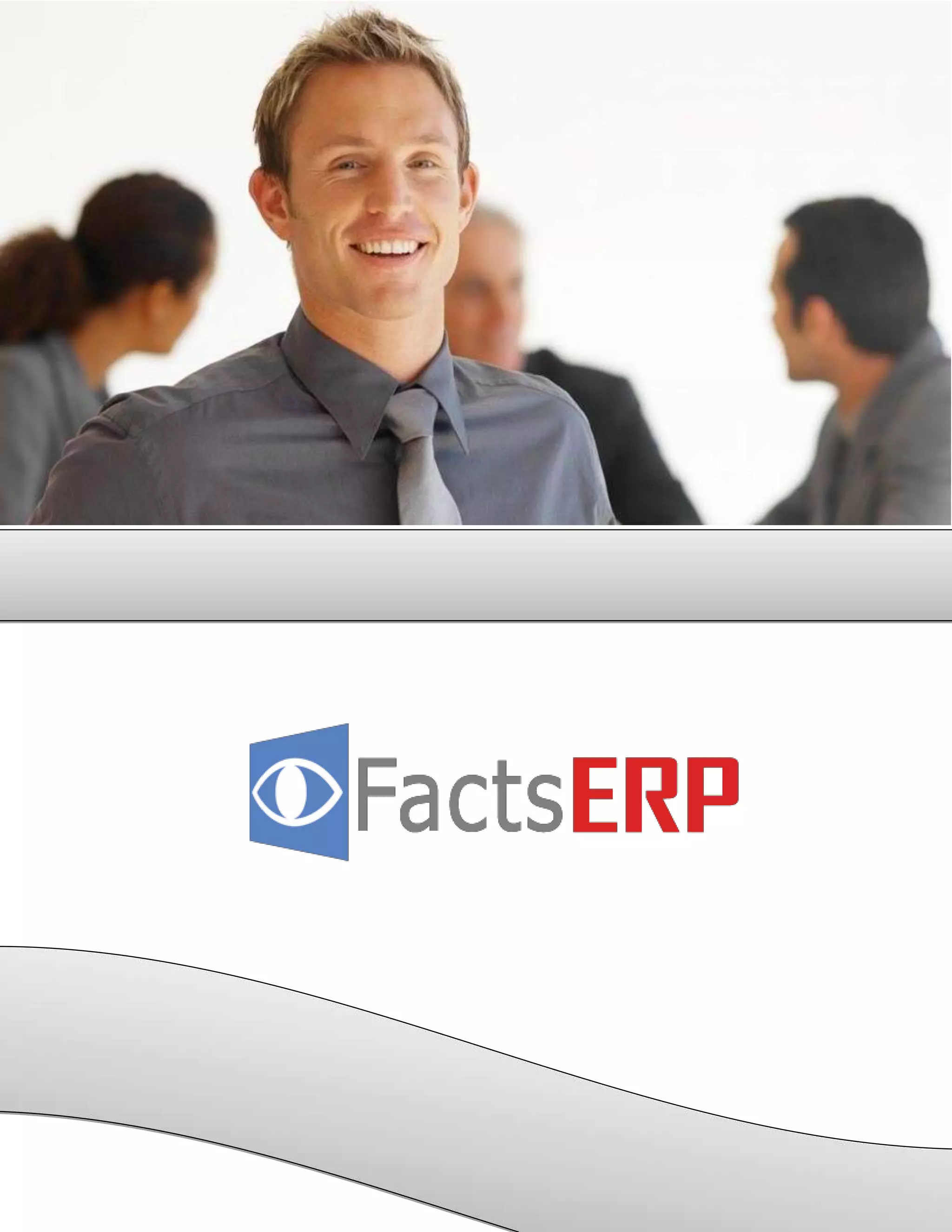 Facts erp product brochure | PPTX