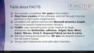 FactsERP software | PPT