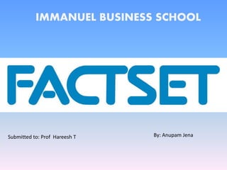 Factset Annual Report Ana | PPT | Free Download