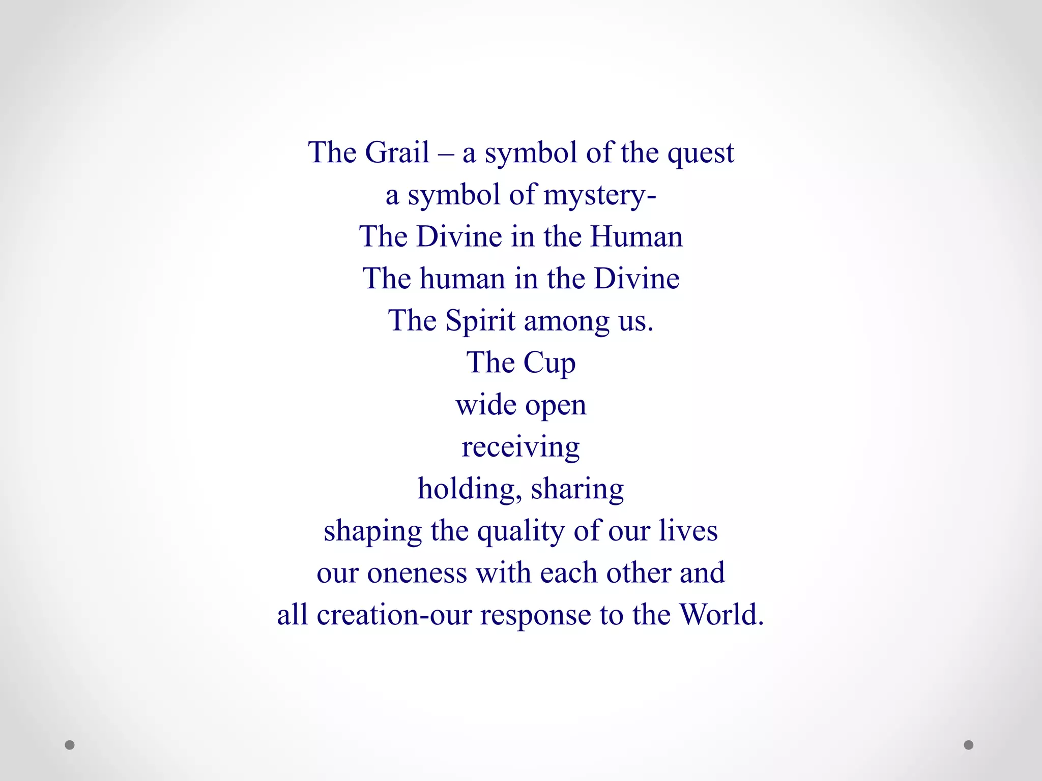 Overview of The Grail | PPT