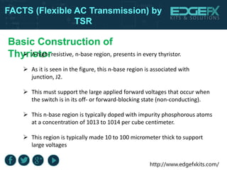 Facts (flexible ac transmission) by tsr | PPTX