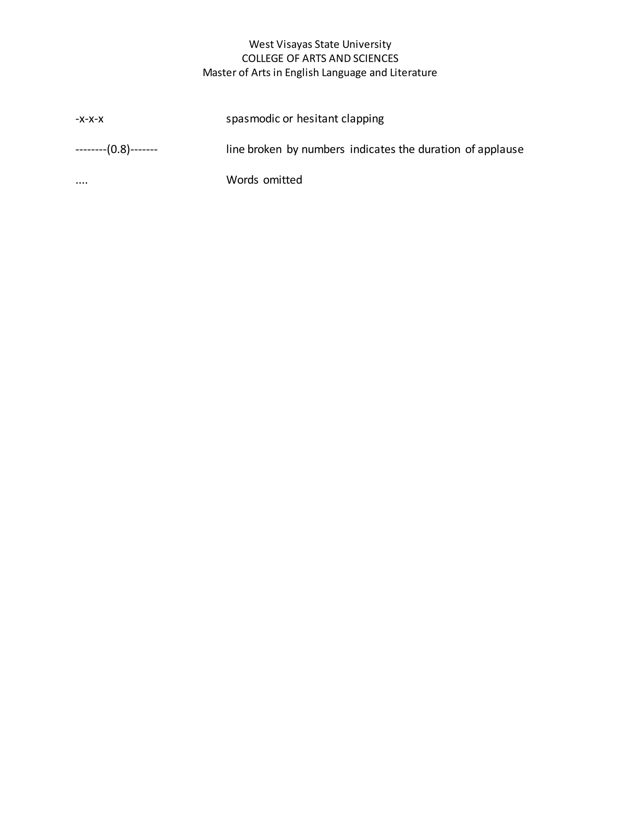 Transcription Notation | DOCX