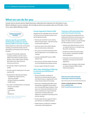 Facts about IBM Maximo® Asset | PDF