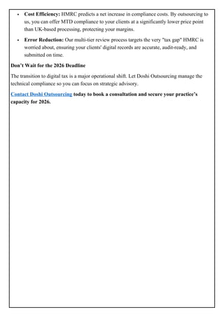 Fact Sheet - MTD for Income Tax Self-Assessment (2026–2028) | DOCX