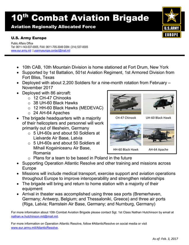 Factsheet 10th cab | PDF