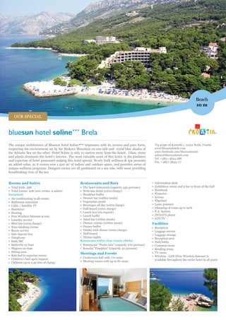 Bluesun Hotel Soline in Brela, Makarska Riviera, Croatia | PDF