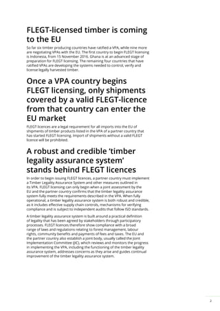 Flegt licensed timber | PDF