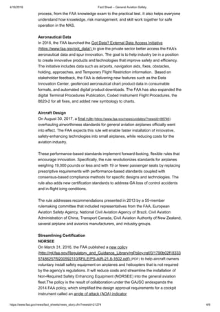 Fact sheet general aviation safety | PDF