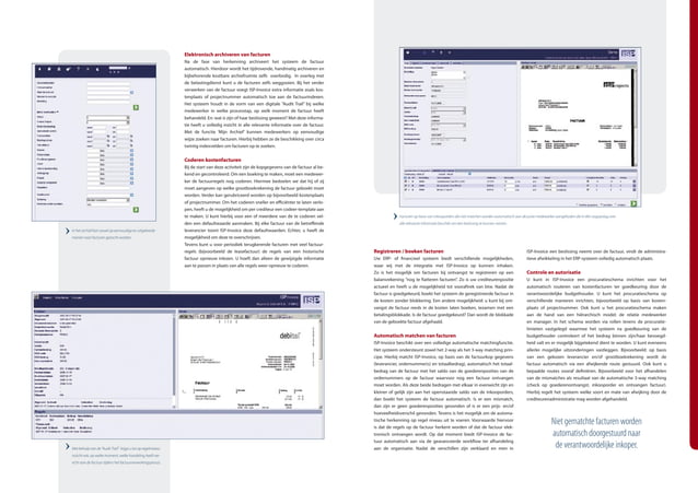 Factsheet ISP-Invoice | PDF