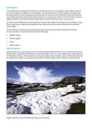 Met Office - Microclimate | PDF