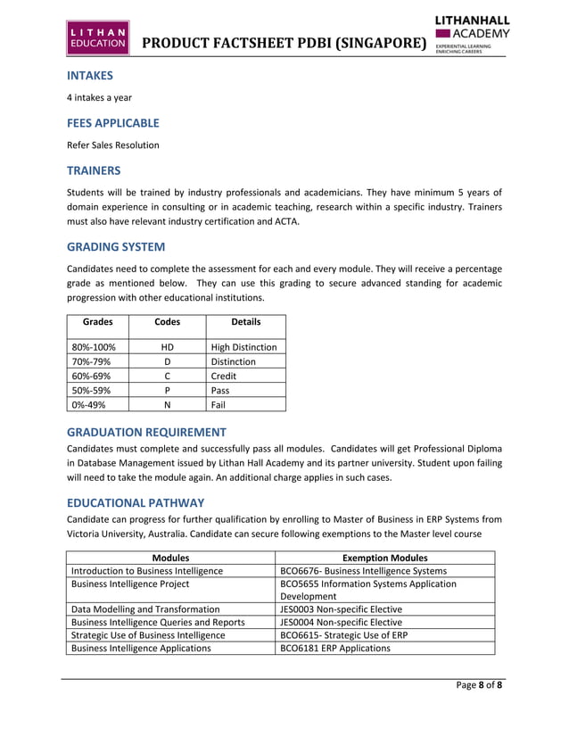 Factsheet pdbi(1) | PDF