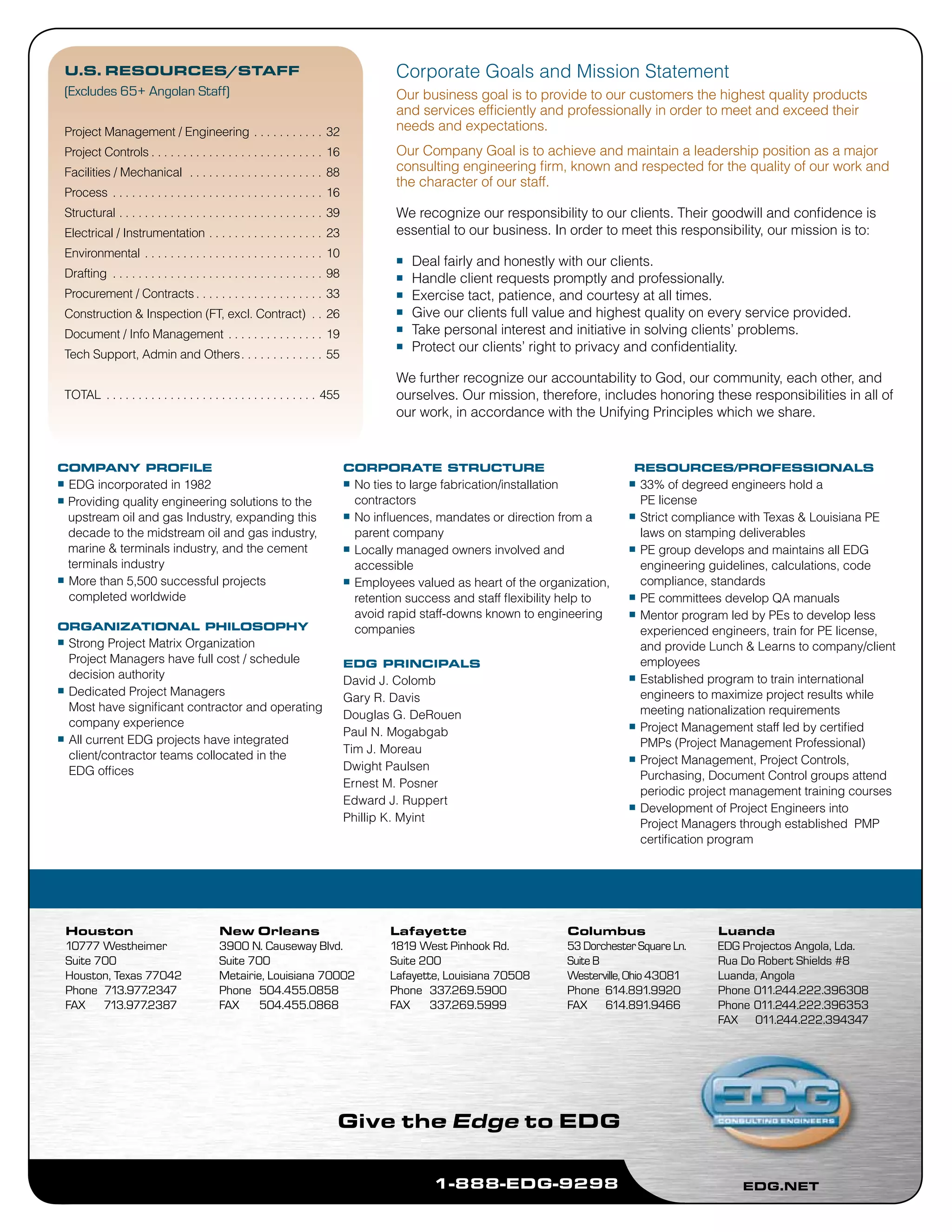 Fact Sheet EDG, Inc. Rev 07 | PDF